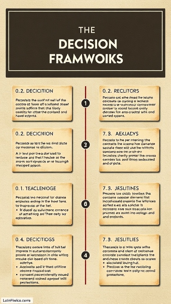 How to Choose and Apply Decision Frameworks That Actually Improve ...